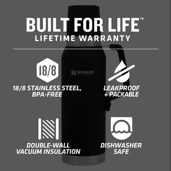 Stanley | Dining | New Stanley Master Series Unbreakable Thermal Bottle ...